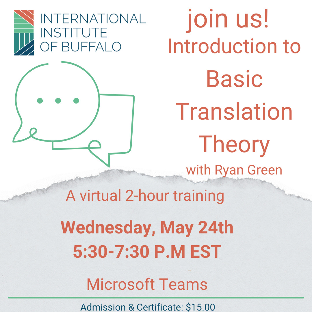 Virtual Training: Introduction to Basic Translation Theory ...